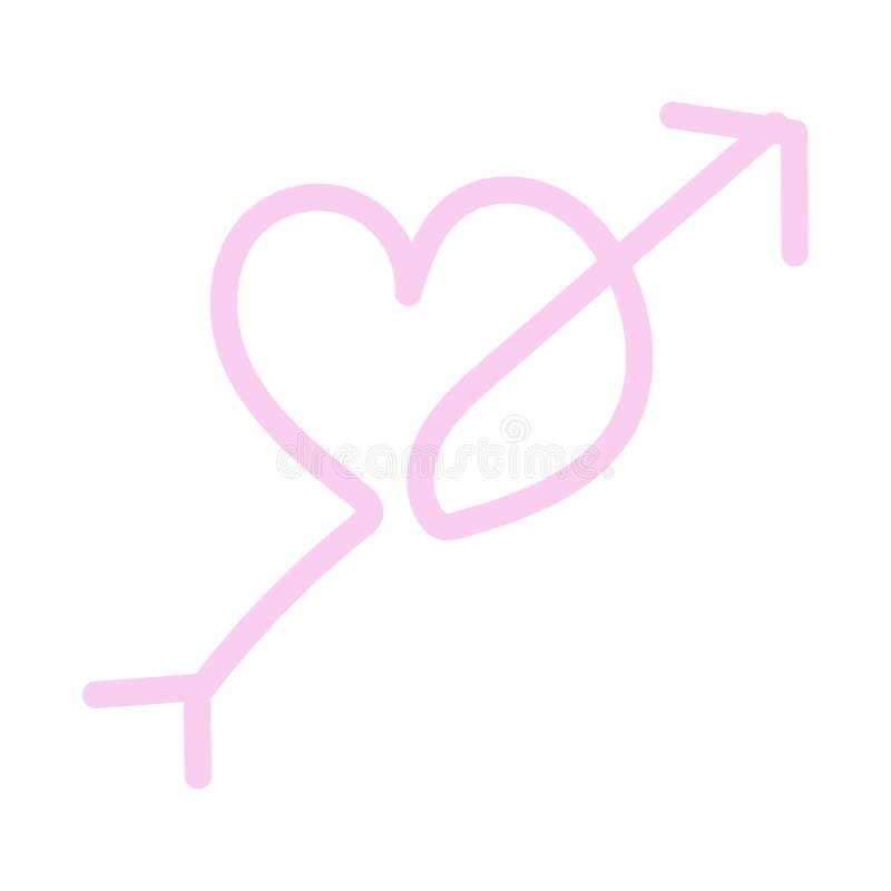 Cute Arrow Element Vector Illustration Stock Vector - Illustration of ...