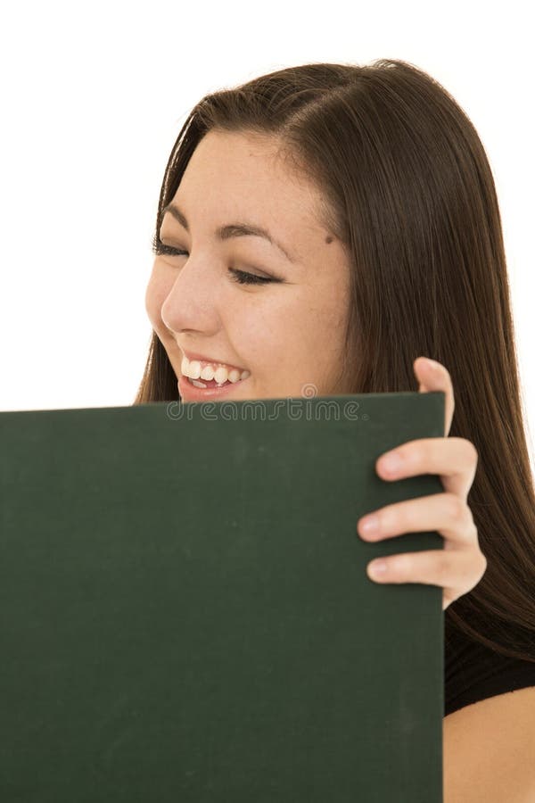 Cute Asian American Female Student Reading Text Book Stock Photos ...