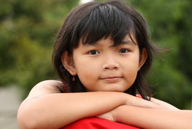 Cute Asian Child stock photo. Image of beautiful, childhood - 7002100