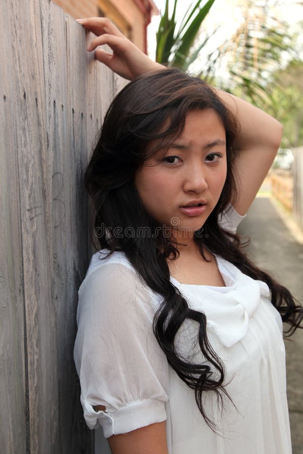 Cute Asian girl stock photo. Image of appealing, alluring - 24892752