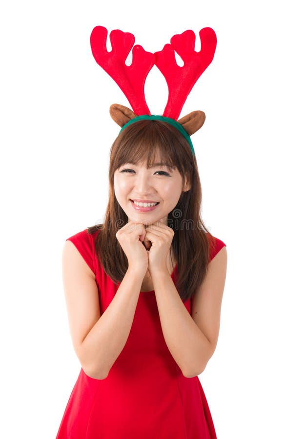 Cute asian girl stock photo. Image of cute, december - 27695142