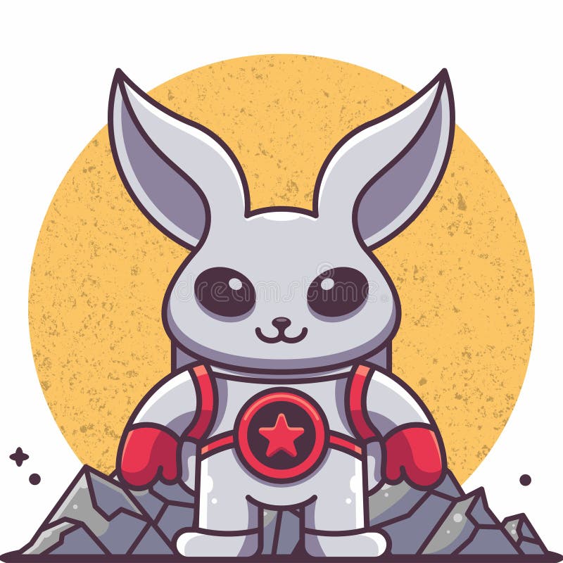 Rabbit Astronaut Stock Illustrations – 219 Rabbit Astronaut Stock ...