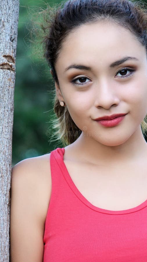 Cute Attractive Female stock photo. Image of adorable - 100726422