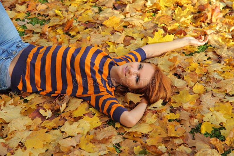 Cute autumn stock image. Image of plant, fall, people - 27224179