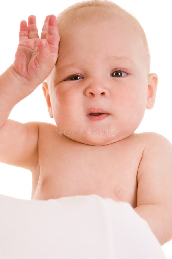 Cute baby stock photo. Image of human, healthy, cute - 12586684