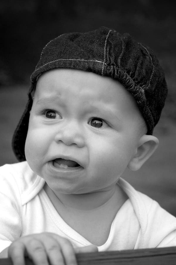 Lonely Baby stock image. Image of snot, girl, face, tears - 1578477