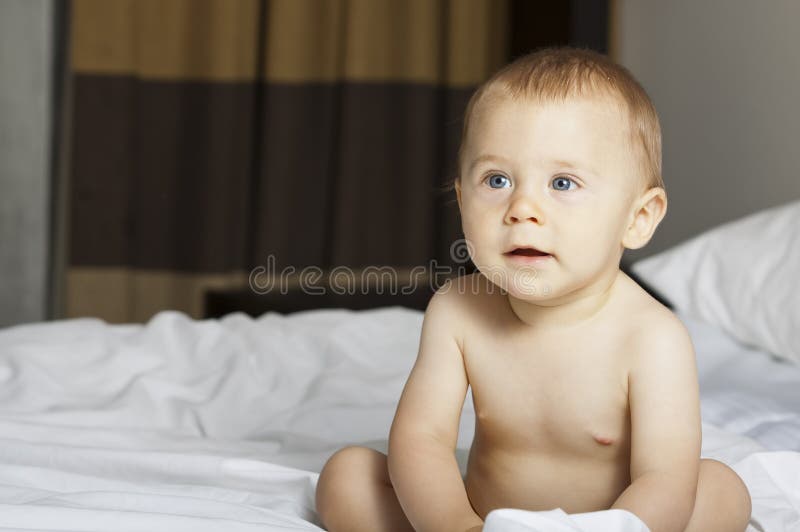 Cute baby stock image. Image of happiness, clean, real - 26637421