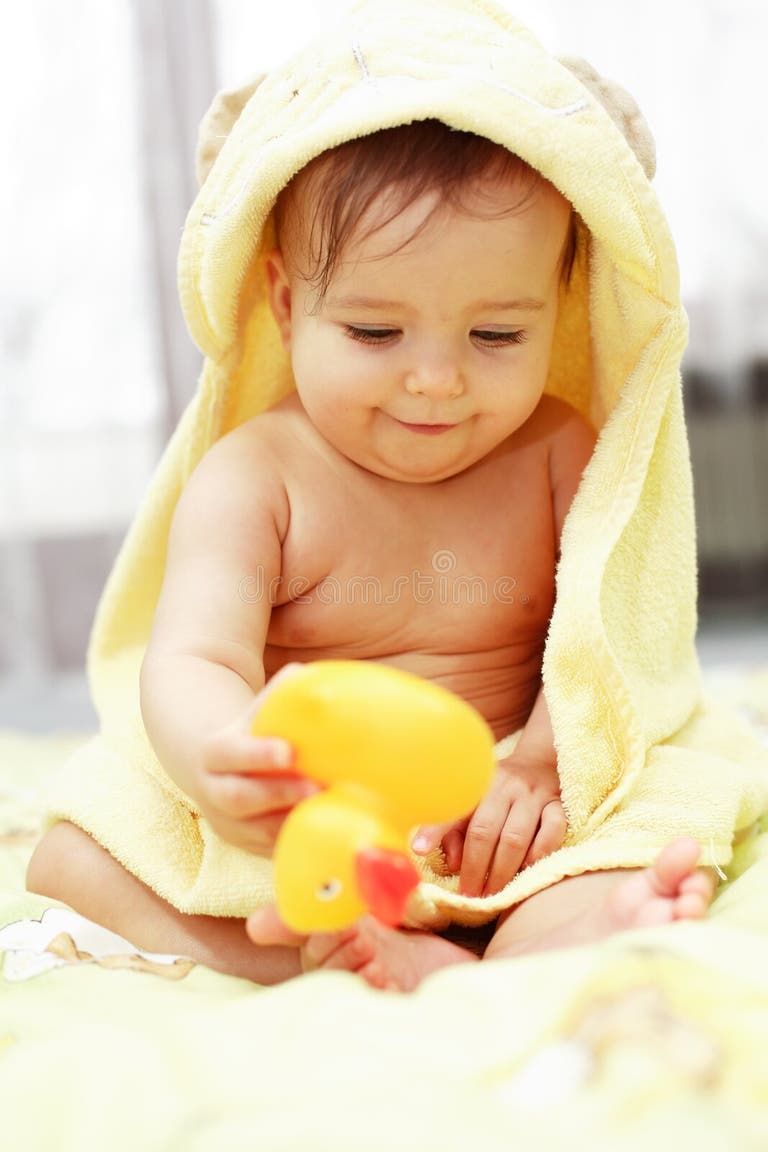 948 Happy Cute Baby Bath Time Stock Photos - Free & Royalty-Free Stock ...
