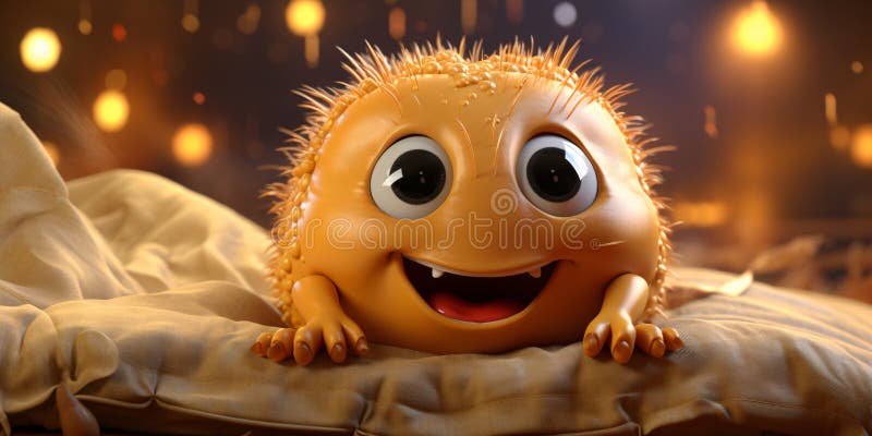 Cute Baby Bed Bug stock illustration. Illustration of cute - 289803148