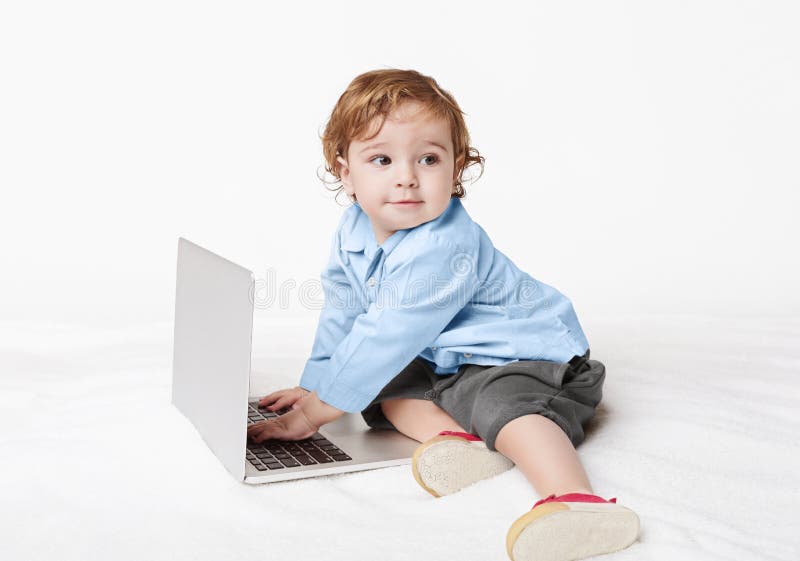 420 Baby Typing Modern Laptop Stock Photos - Free & Royalty-Free Stock ...