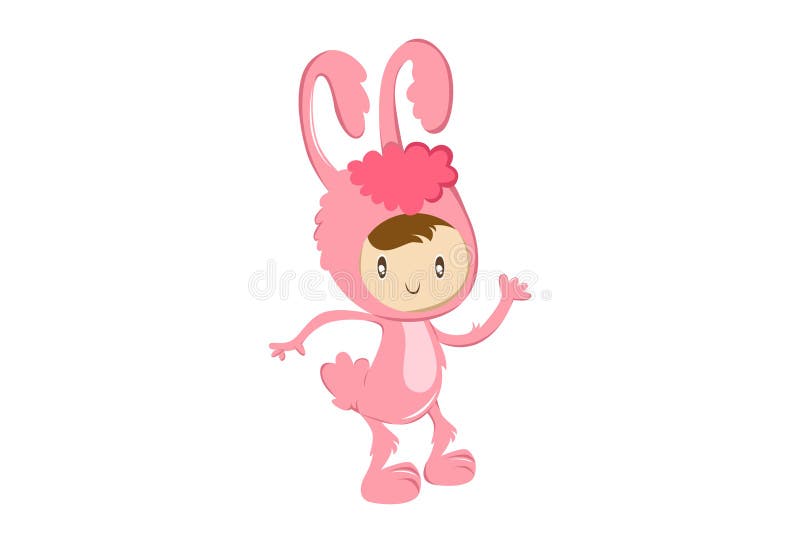 Cute Baby Bunny stock illustration. Illustration of background - 90029633