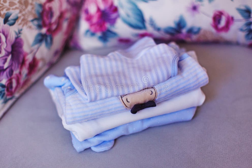 Cute baby cloth in stuck stock image. Image of pair - 178008311