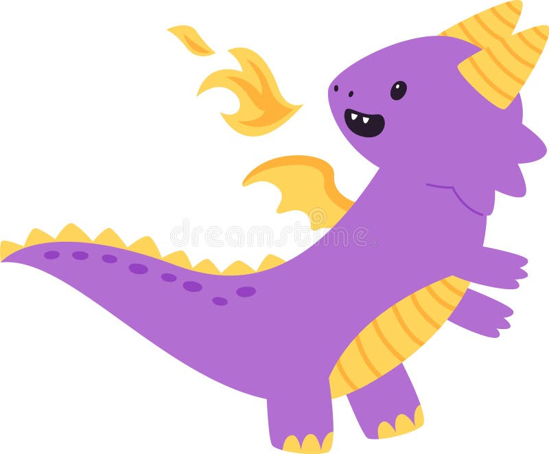 Dragon Baby Holding Star stock vector. Illustration of cute - 297429941