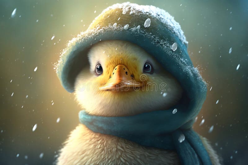 Snow Duckling Stock Illustrations – 71 Snow Duckling Stock ...