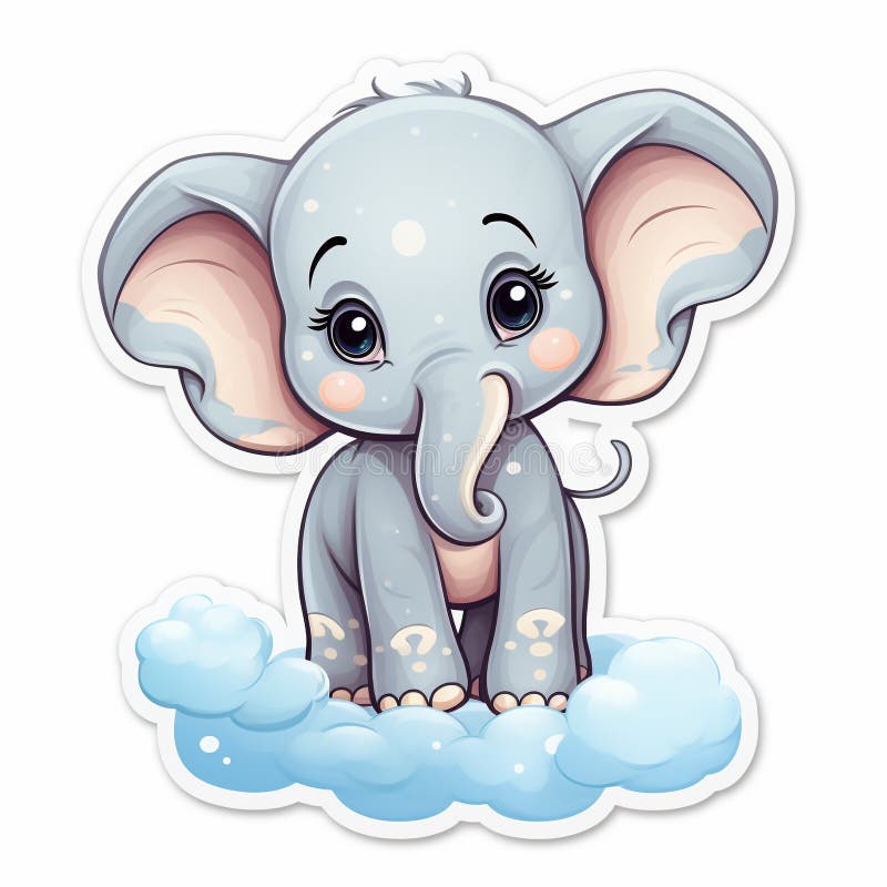 Elephant Sticker Stock Illustrations – 6,277 Elephant Sticker Stock ...