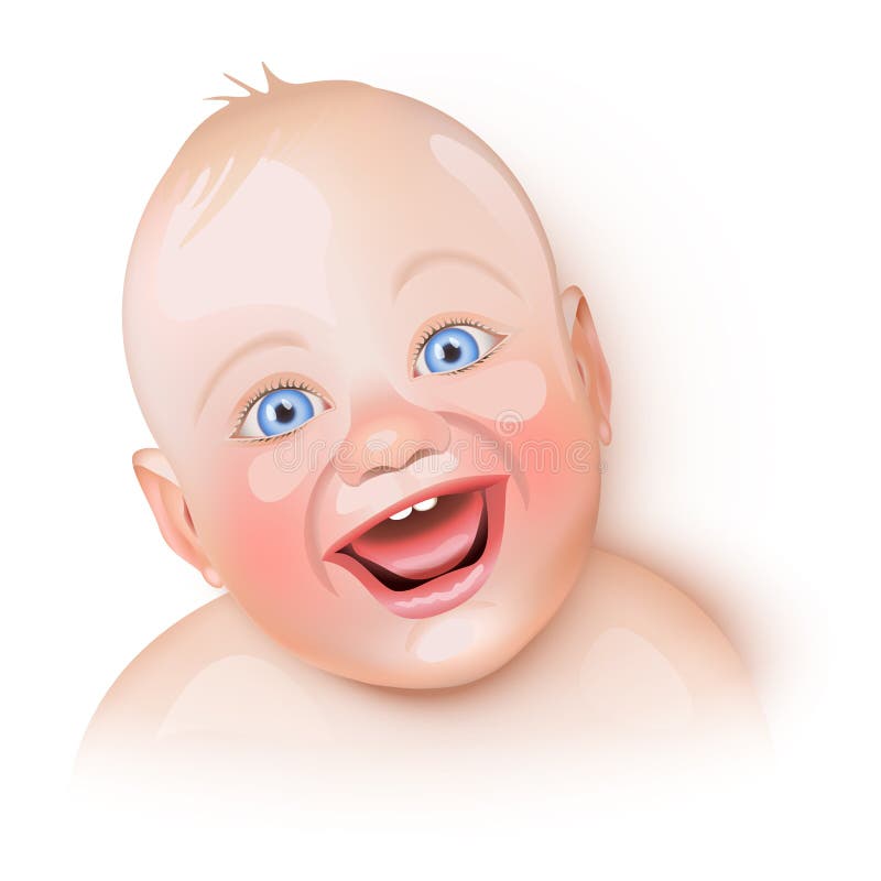 Baby Laughing Face Clipart Laughing Baby Baby Laughing Sticker