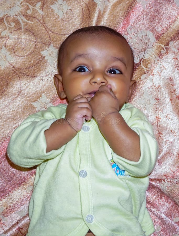 Cute Baby Look Surprisingly Stock Image - Image of skin, look: 232213867