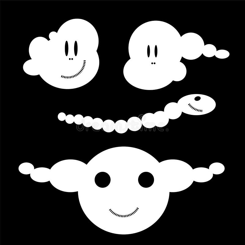 Cute Baby Monster Doodle Comic Stock Vector - Illustration of graphic ...