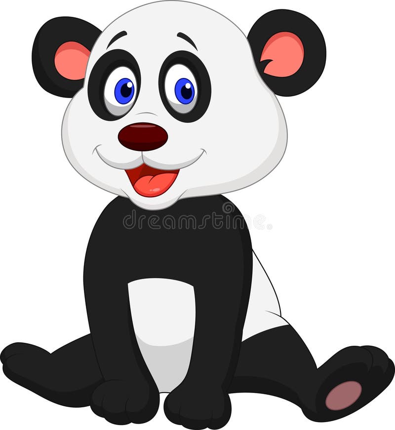 Cute Funny Panda Cartoon Stock Illustrations – 21,413 Cute Funny Panda ...