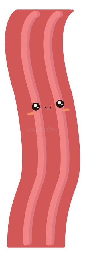 Bacon illustration stock vector. Illustration of cook - 1035957