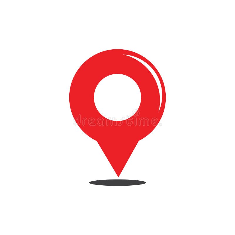 Cute Balloon Pin Location Logo Vector Stock Vector - Illustration of ...