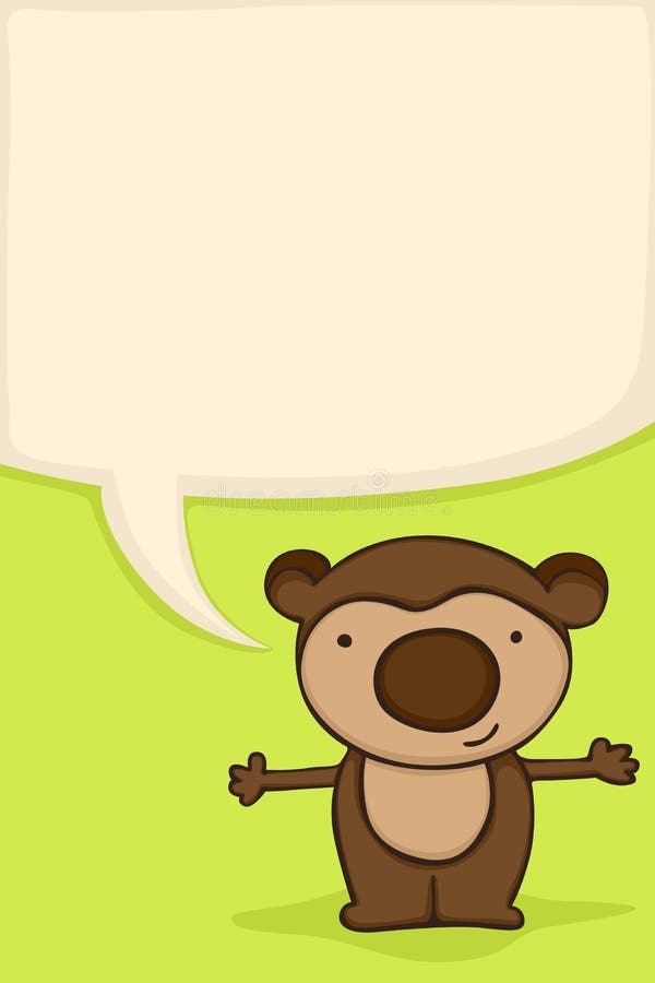 Talking Bear Cartoon Stock Illustrations – 3,261 Talking Bear Cartoon ...