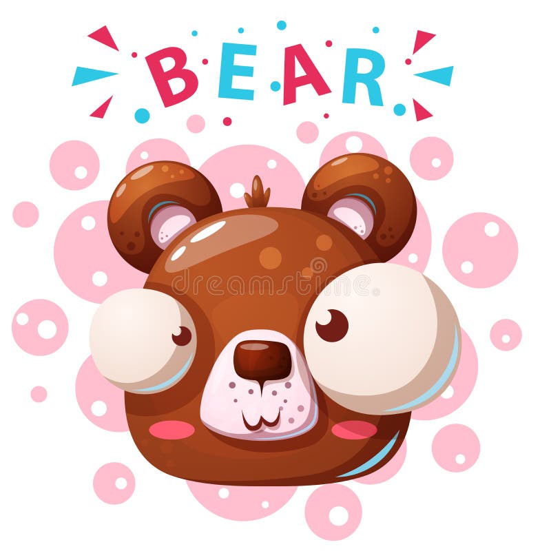 Scared Bear Cartoon Stock Illustrations – 273 Scared Bear Cartoon Stock ...
