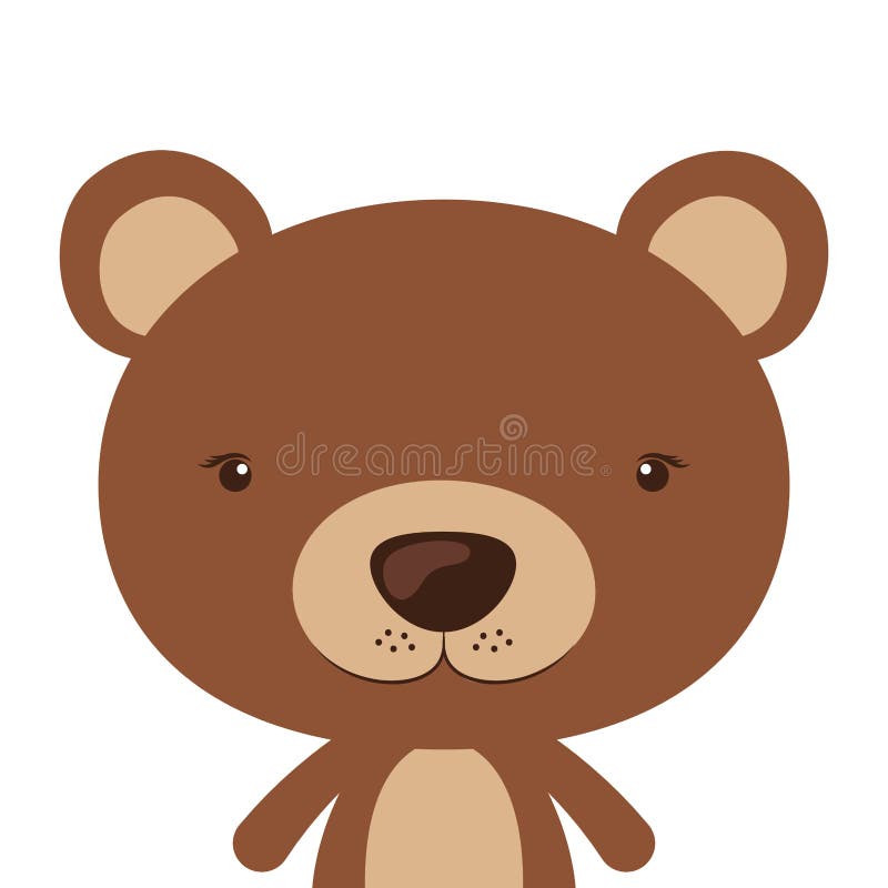 Cute bear icon stock vector. Illustration of adorable - 79900242