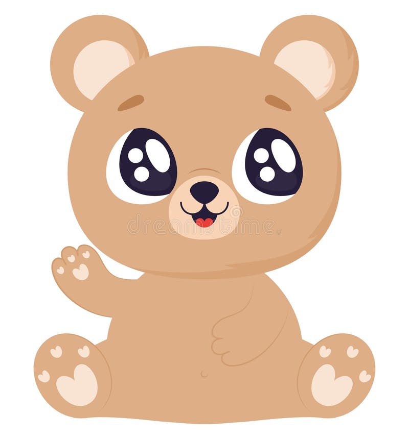 Cute bear image stock vector. Illustration of teddybear - 261732954