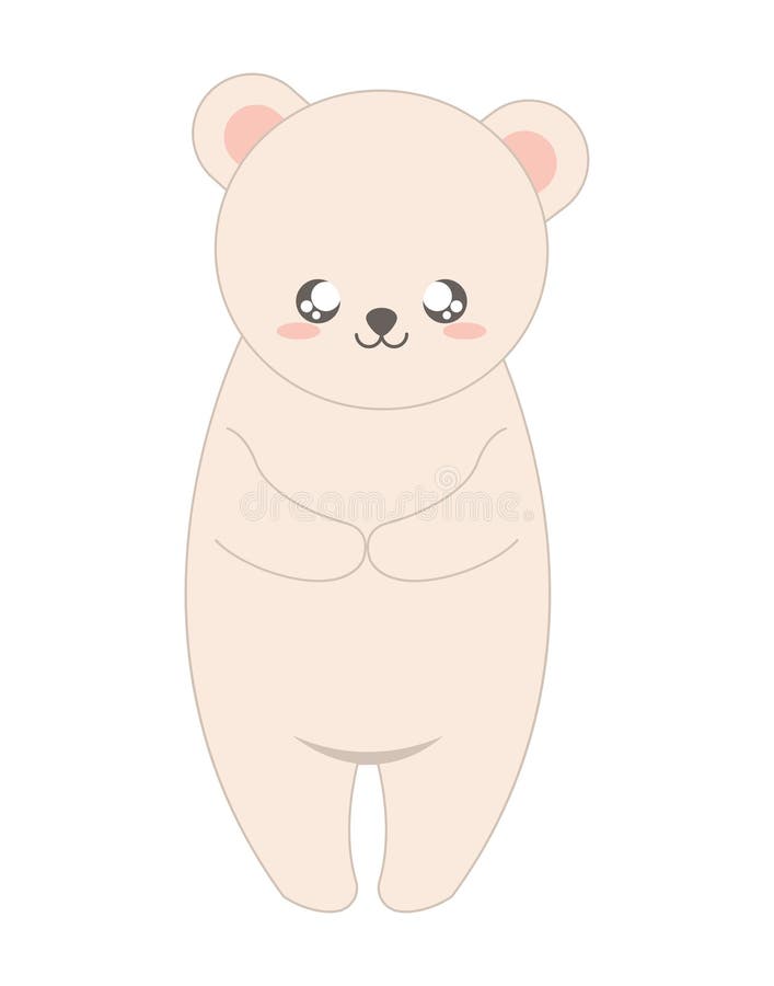 Cute bear design stock vector. Illustration of adorable - 215378222