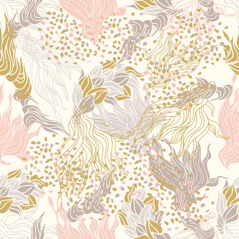 Cute Beautiful Abstract Seamless Pattern. Texture, Textile, Background ...