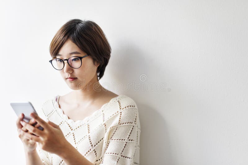 Cute Beautiful Connection Digital Device Network Concept Stock Photo ...