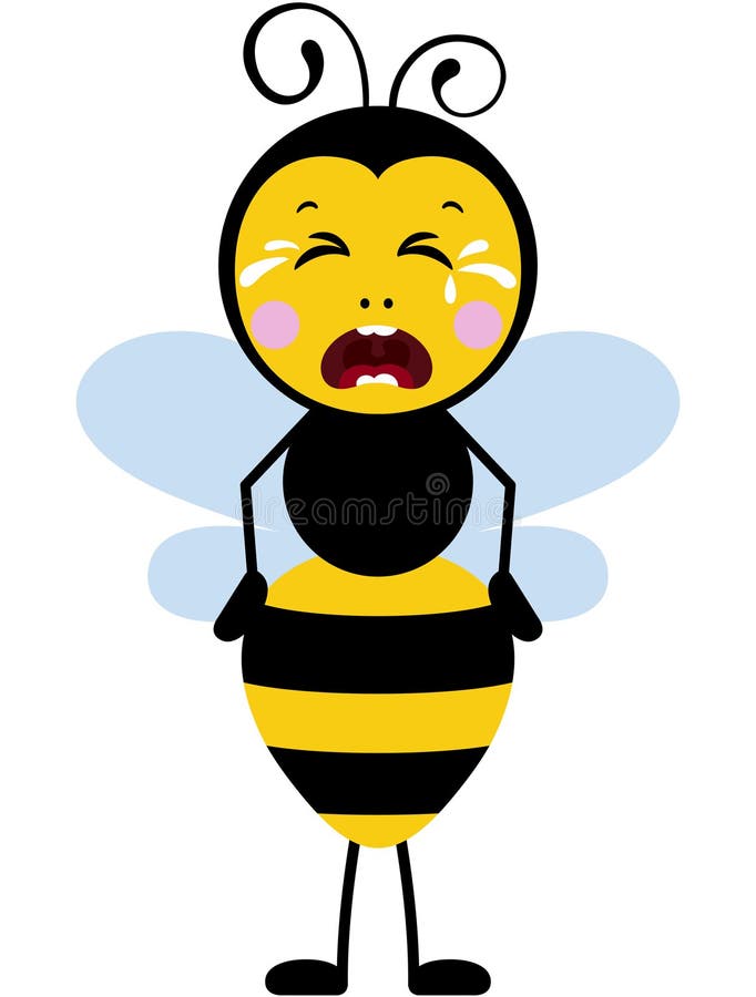 Sad Bee Stock Illustrations – 300 Sad Bee Stock Illustrations, Vectors ...
