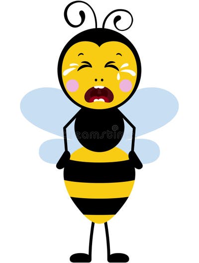 Sad Bee Stock Illustrations – 300 Sad Bee Stock Illustrations, Vectors ...