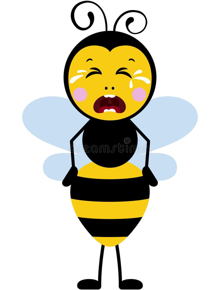 Sad Bee Stock Illustrations – 300 Sad Bee Stock Illustrations, Vectors ...