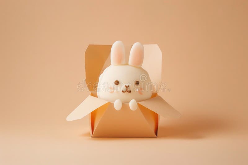Cute Bento Cake with Bunny Design – Perfect for Easter Celebration ...