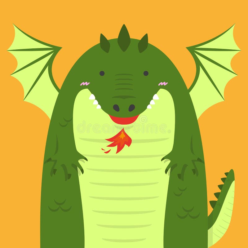 Cute Fat Dragon Stock Illustrations – 865 Cute Fat Dragon Stock ...