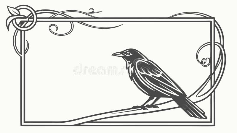 Bird Corner Frame Stock Illustrations – 936 Bird Corner Frame Stock ...