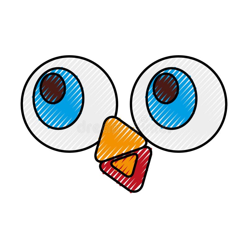 Cute bird expression comic stock vector. Illustration of emotional ...