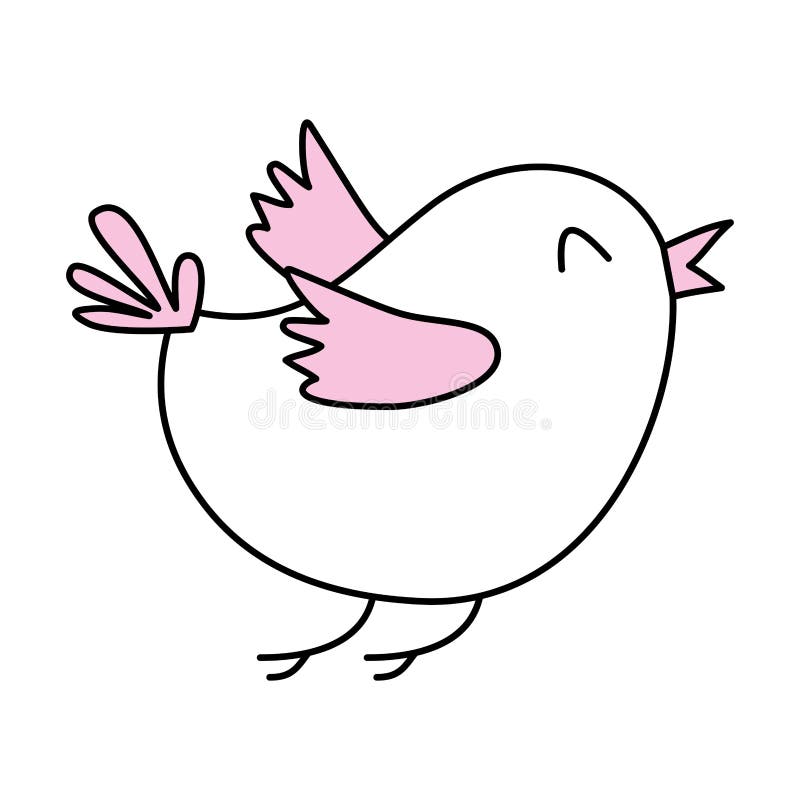 Cute bird icon. vector stock vector. Illustration of design - 170756670