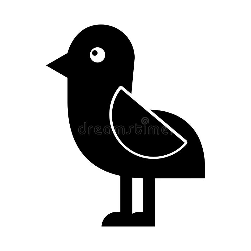 Cute bird sea icon stock vector. Illustration of seagull - 94897566