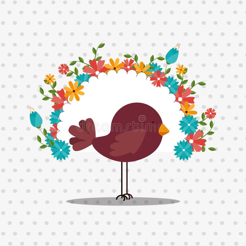 Cute birds design stock illustration. Illustration of isolated - 68078080