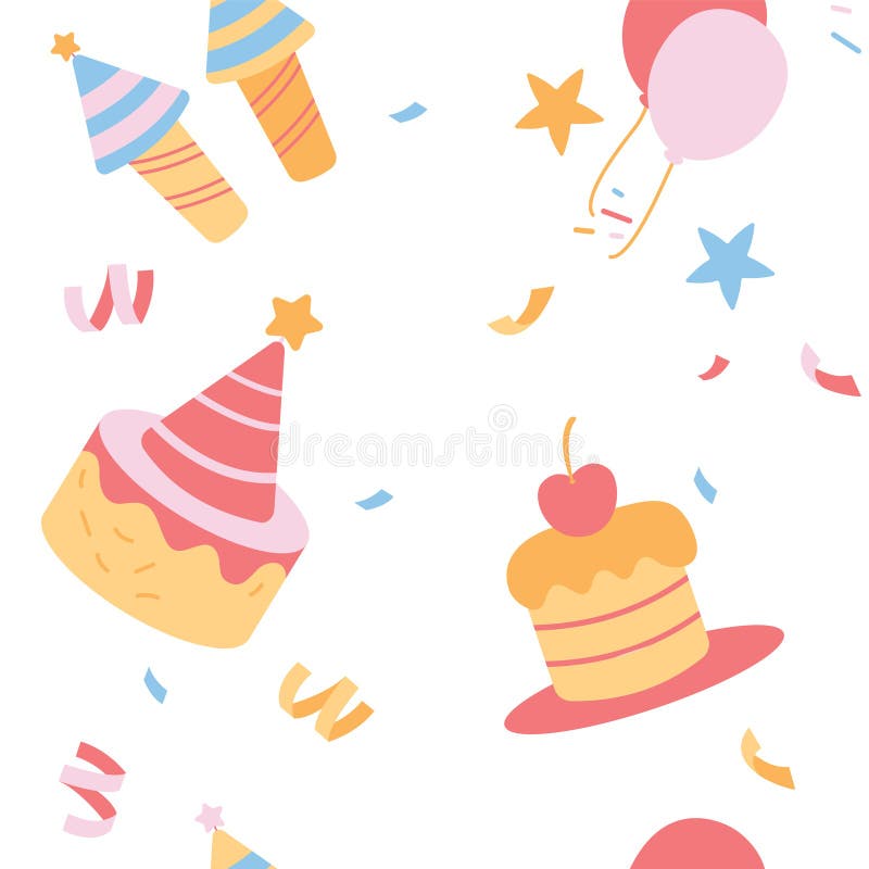 Cupcake Confetti Vector Stock Illustrations – 8,472 Cupcake Confetti ...