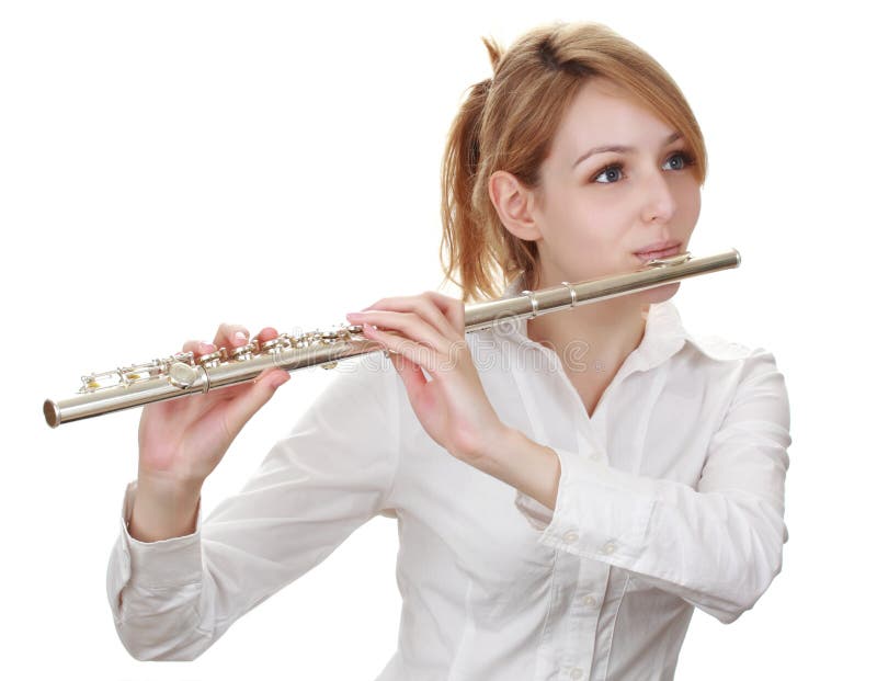 Cute blond girl stock image. Image of single, blond, smile - 12619769