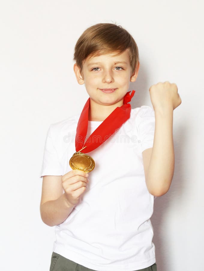 131 Cute Boy Holding Gold Trophy Stock Photos - Free & Royalty-Free ...