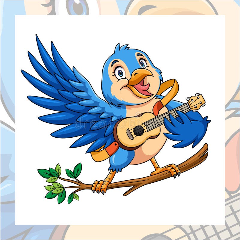 Blue Bird Cartoon Stock Illustrations – 92,083 Blue Bird Cartoon Stock ...