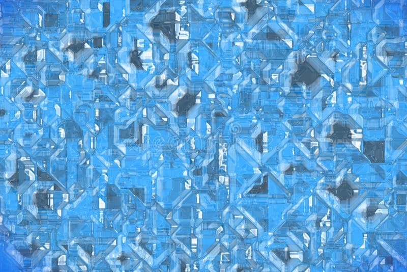 Creative Blue Techno Optic Wire Pattern Digitally Drawn Background or ...