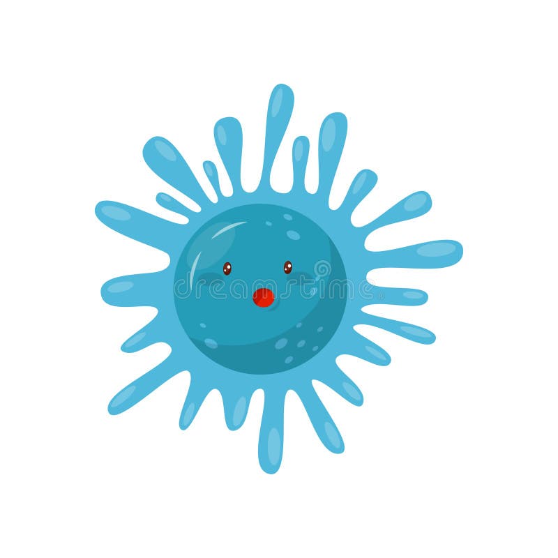 Bacteria Character Versus Medicine Stock Vector - Illustration of ...