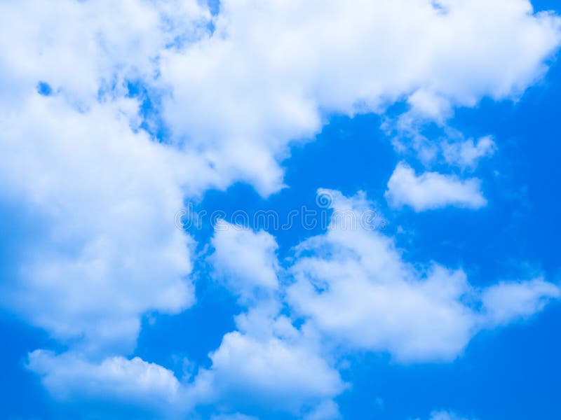 Cute blue sky with cloud stock image. Image of clouds - 90401775