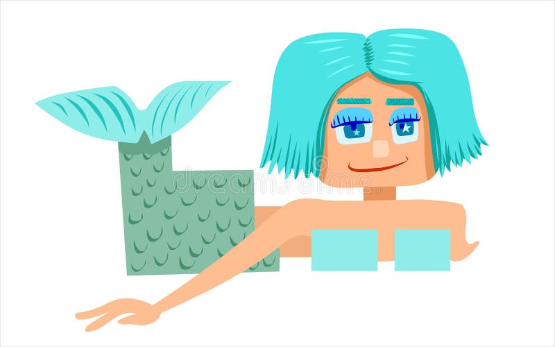 Mermaid Laying Stock Illustrations – 23 Mermaid Laying Stock ...